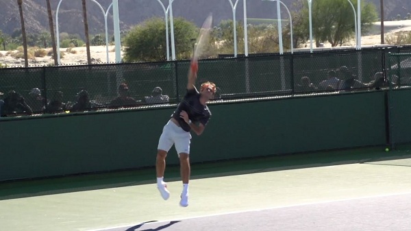 Roger Federer Forehand, Backhand and Serve 2 - Indian Wells 2013 - BNP ...