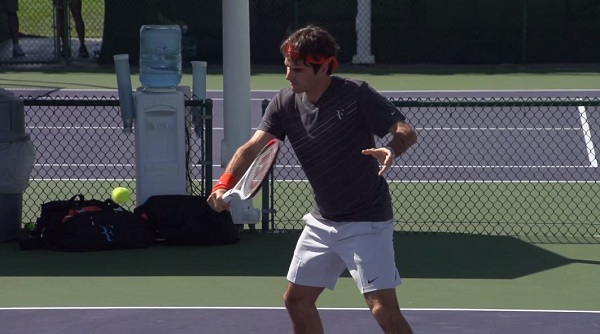 Roger Federer Volley In Super Slow Motion 3 - Indian Wells 2013- BNP ...