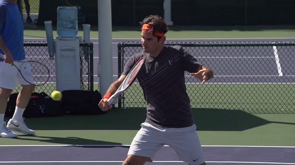 Roger Federer Volley In Super Slow Motion 3 - Indian Wells 2013- BNP ...