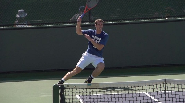 Andy Murray Forehand and Backhand In Super Slow Motion 3 - Indian Wells ...