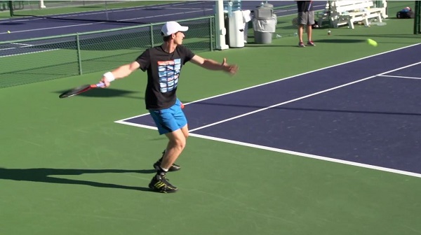 Andy Murray Forehand and Backhand 3 - Indian Wells 2013 - BNP Paribas ...