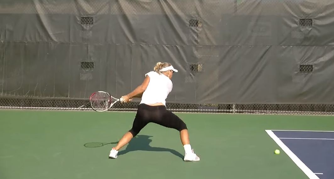 Caroline Wozniacki Backhand Groundstrokes