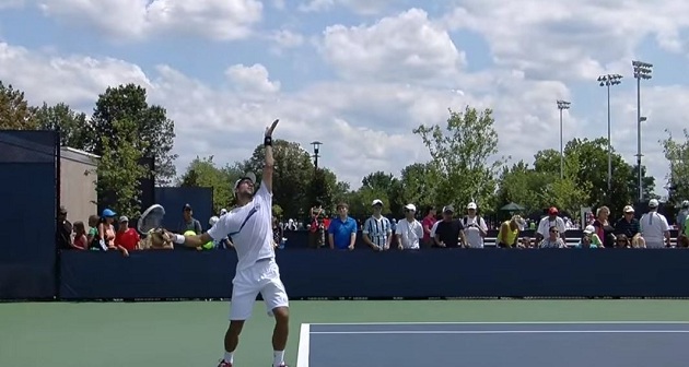 Novak Djokovic Serve