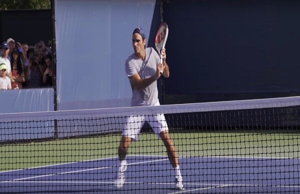Roger Federer Volley - 2013 Cincinnati Open