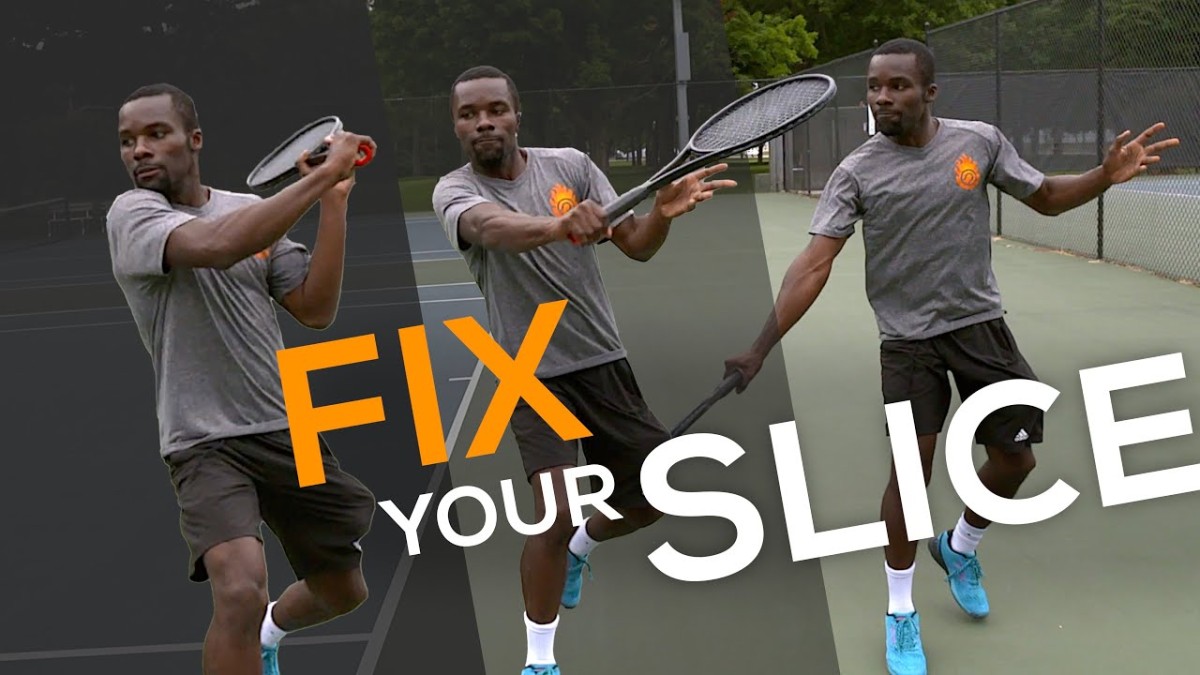 FIX Your Tennis Slice - Free Tennis Lessons from Essential Tennis